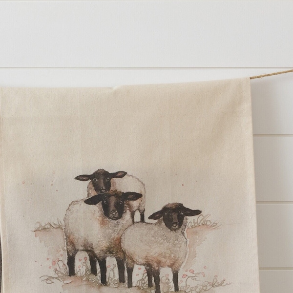 Black Sheep Towel - Etsy