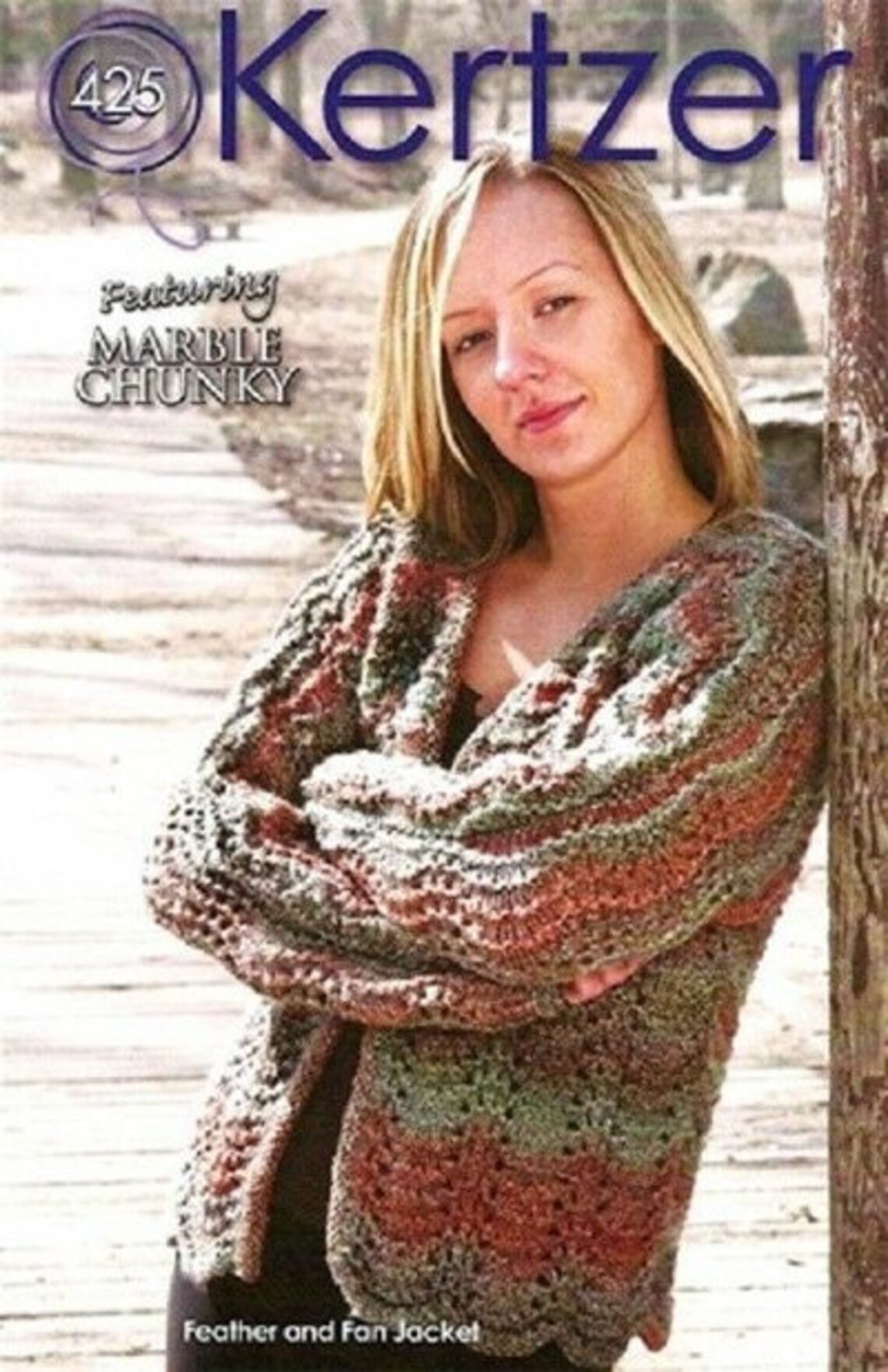 Kertzer 425 Knitting Pattern Booklet- Chunky Yarn ! Includes 5 Complete ...