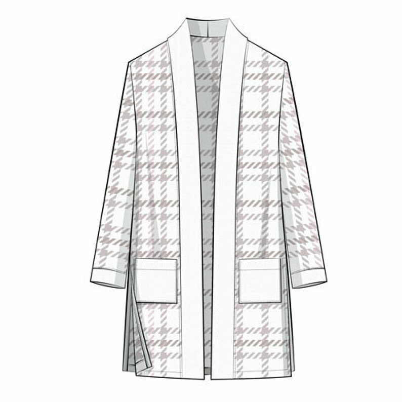 Ikina Two Jacket Sewing Pattern by the Sewing Workshop, Includes Sizes ...