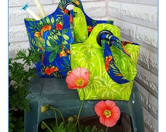 Baby Bindle Bag Project Bag W/ Grommet Tote Pattern | Etsy