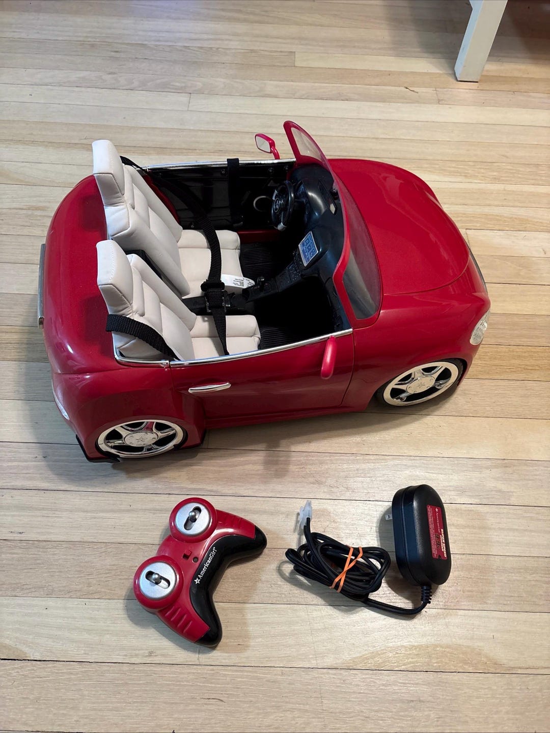 American Girl RC Red Convertible Car W/ Charger, Remote- Retired 2018 ...
