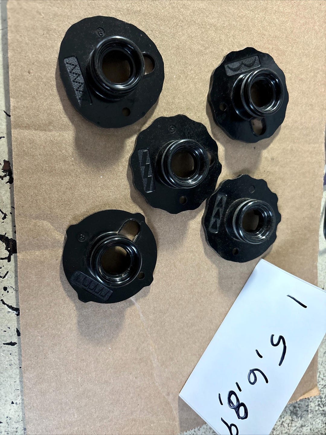 Lot of 5 Singer Top Hat Pattern Stitch Disc Cams 400 500 600 Zigzag ...