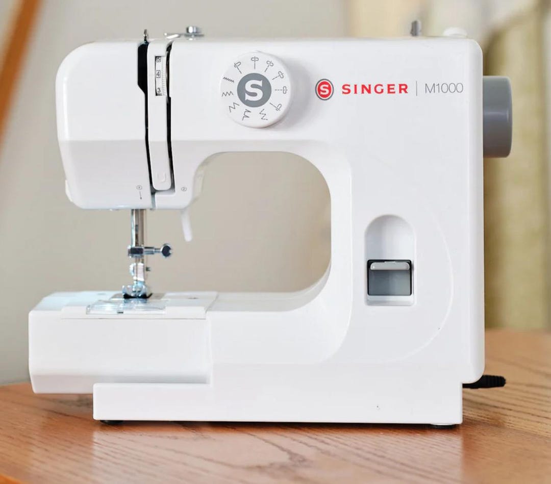 Compact Sewing Machine Model M1000 Singer Free Arm, 32 Stitch W/box ...