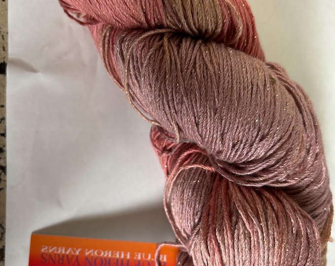 Blue Heron Rayon Metallic Yarn- 575 Yds. GORGEOUS! Color Dawn- Dyed in ...