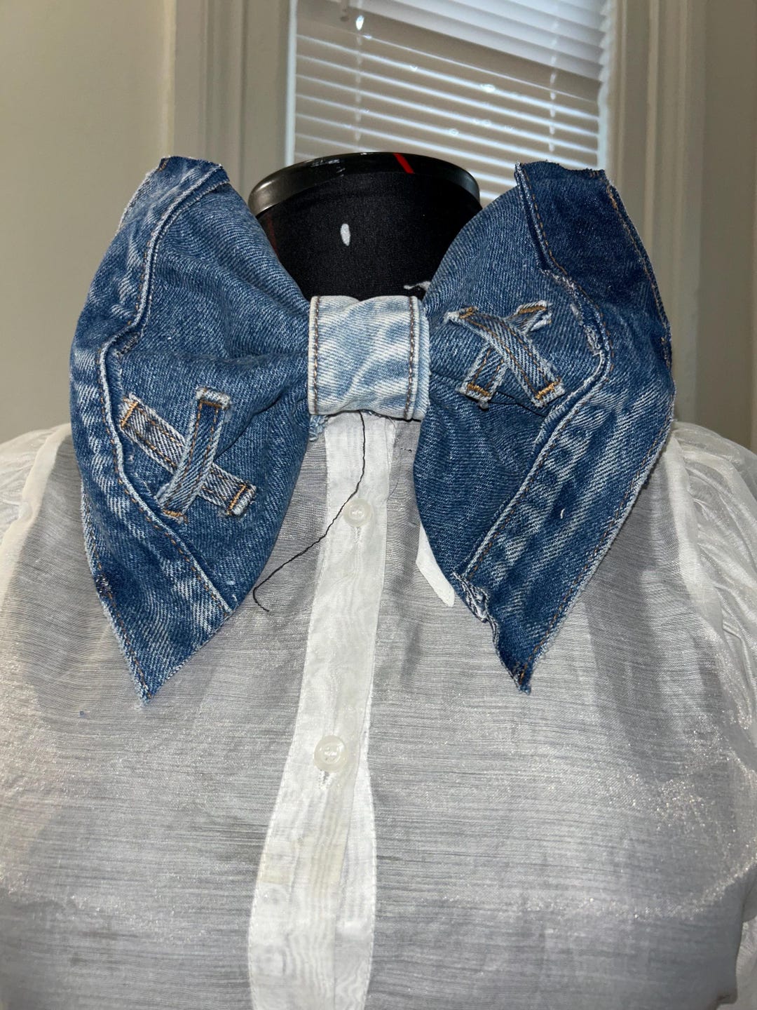 Handmade Neckties,junk Socks, Denim Flowers,denim Brooches, Denim Bows ...