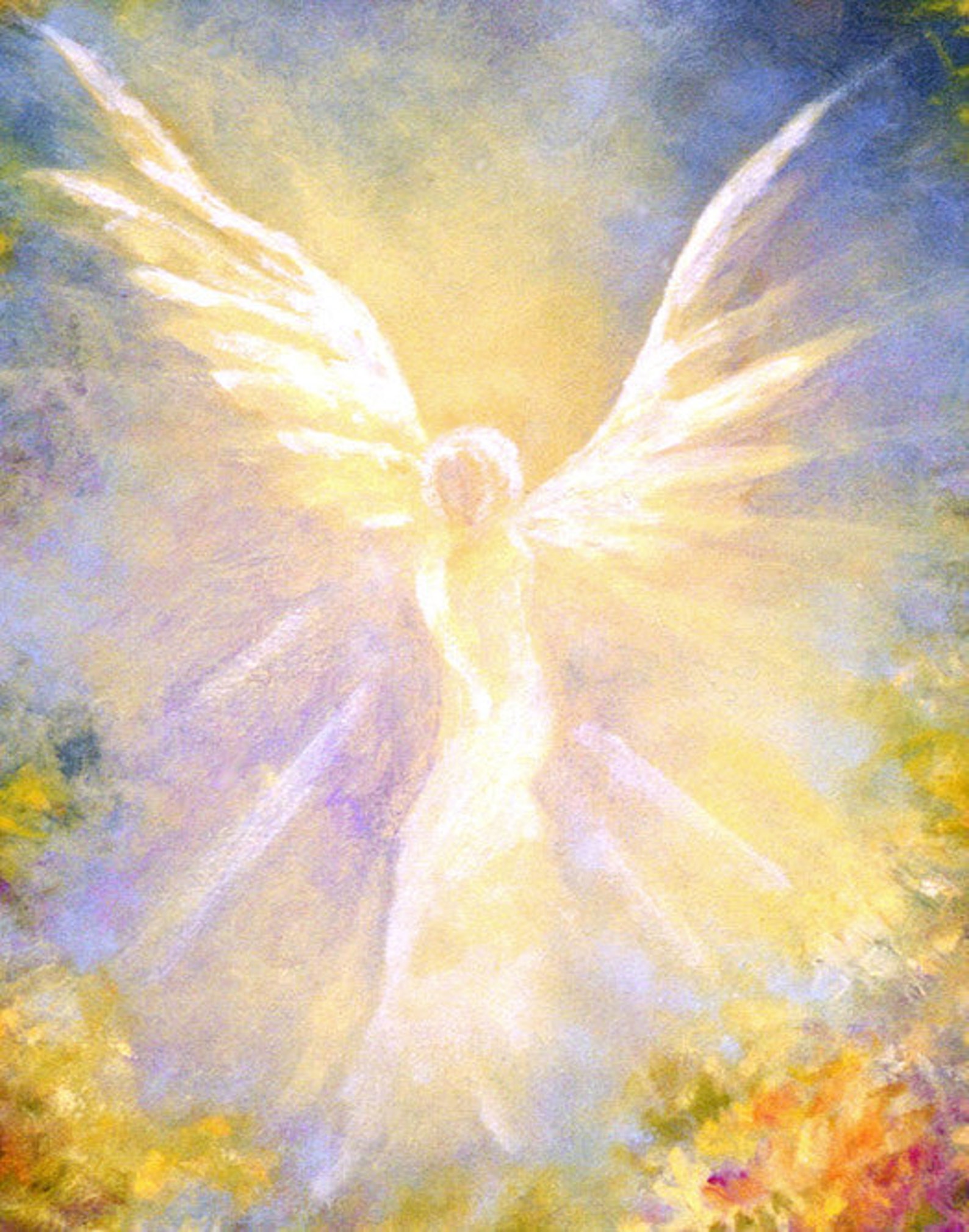 Angel Art Print Poster Angels Guardian Angel Angel Wings - Etsy