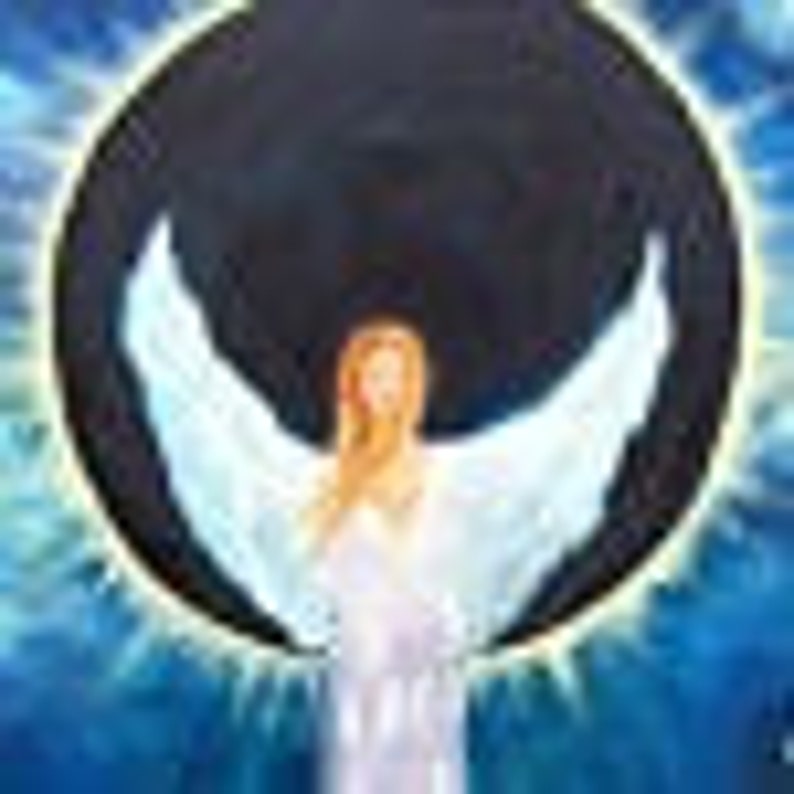 Angel Art Print Poster Guardian Angel Print Angel Decor - Etsy