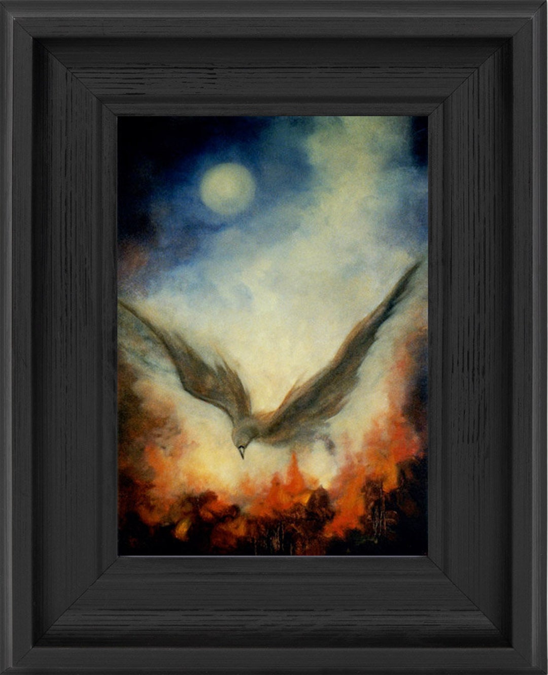 Phoenix Rising Art Print Framed Phoenix Rising Picture - Etsy