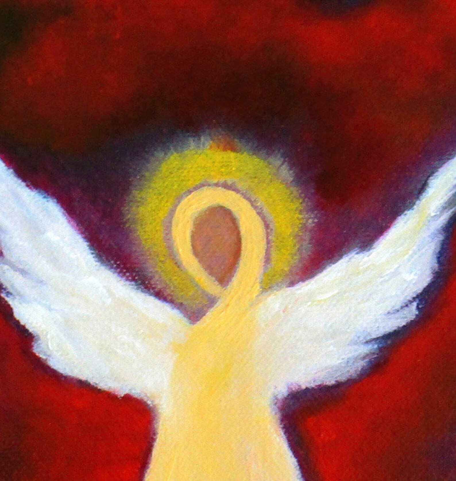 Angel Art Card Blank Card Greeting Cards Angel Gift - Etsy