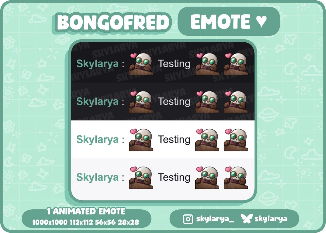 Dragon Age Bongo Manfred Animated Emote / 1 Animated Twitch Emote ...