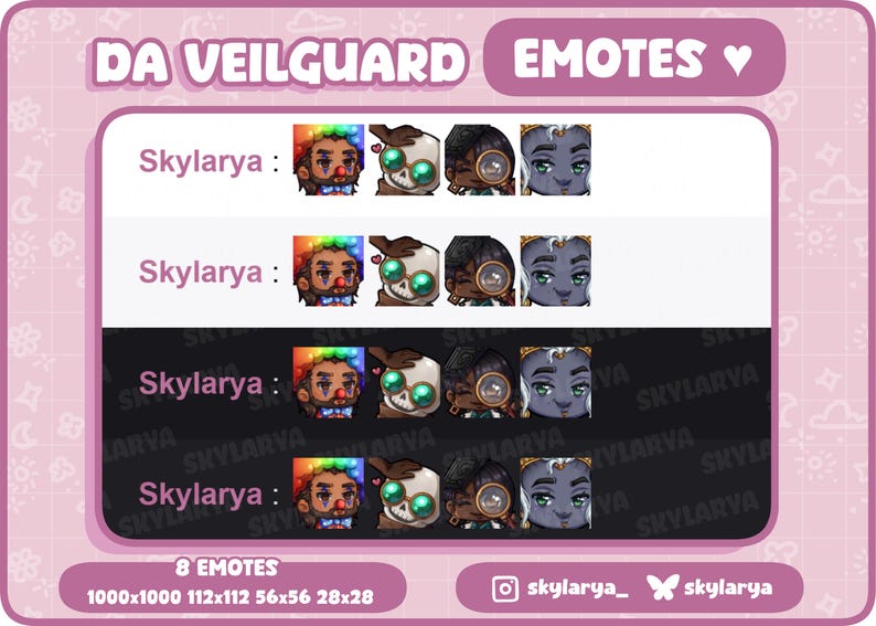 Dragon Age the Veilguard Emote Pack / 8 Twitch Emotes / Discord Emotes ...