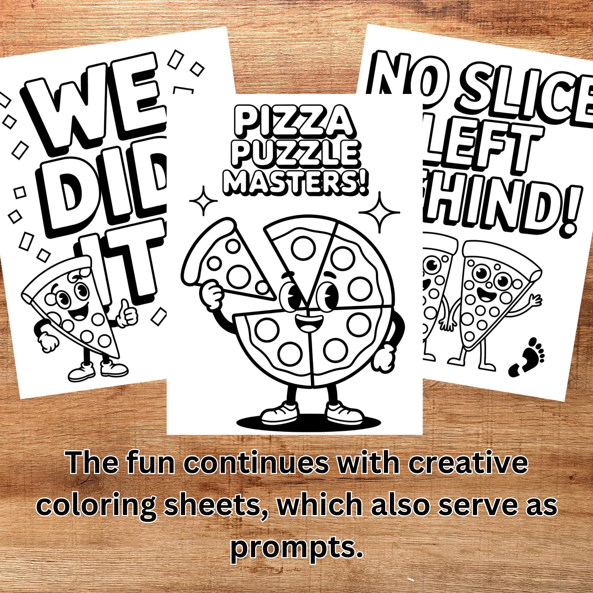 Pizza Escape Room for Kids | Printable Birthday Game | Fun Pizza Party ...