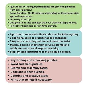 Pizza Escape Room for Kids | Printable Birthday Game | Fun Pizza Party ...