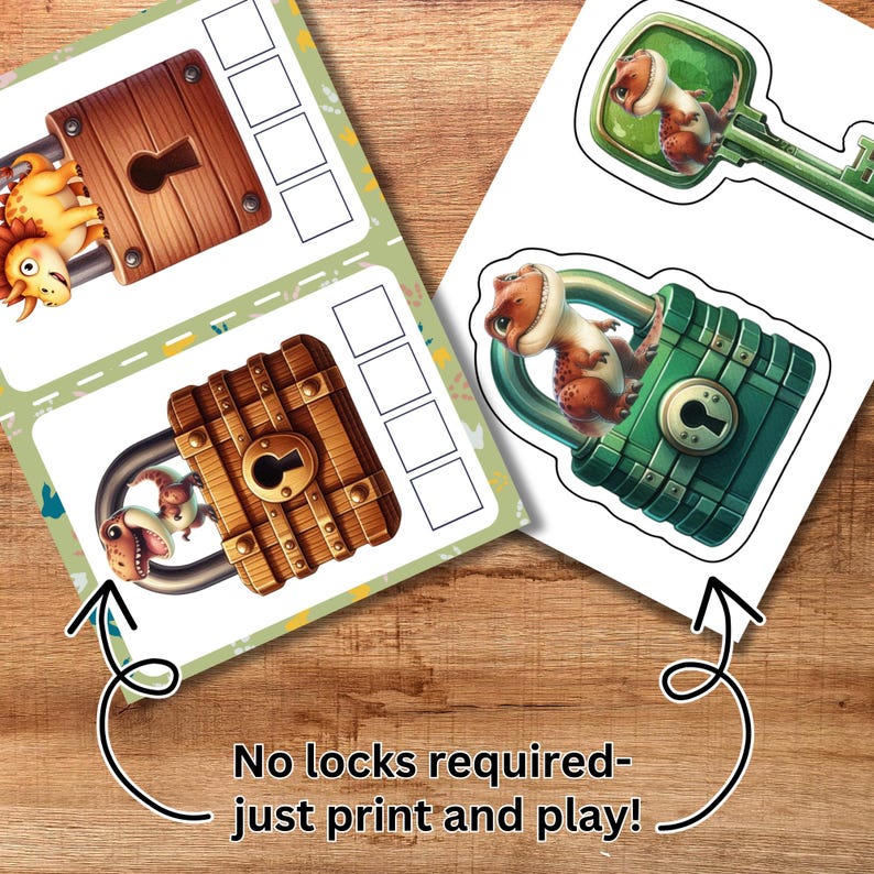 Dinosaur Escape Room for Kids | Printable Birthday Party Game ...