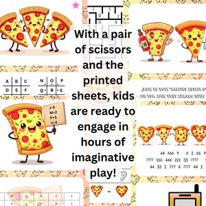 Pizza Escape Room for Kids | Printable Birthday Game | Fun Pizza Party ...