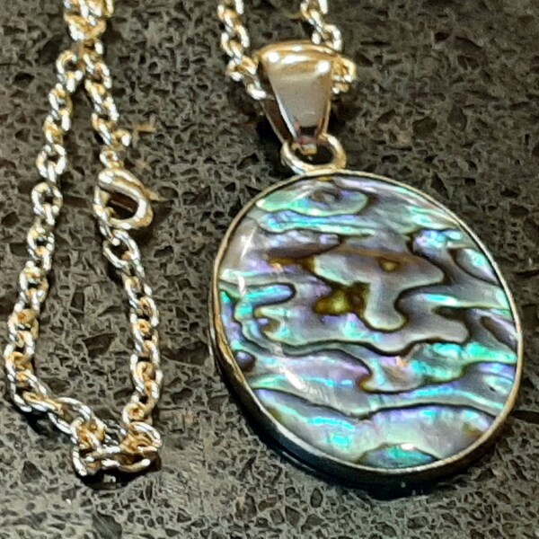 Abalone Necklace - Etsy
