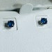 Real Sapphire Studs, 14K Petite Blue Sapphire Stud Earrings, 4 Mm Round ...