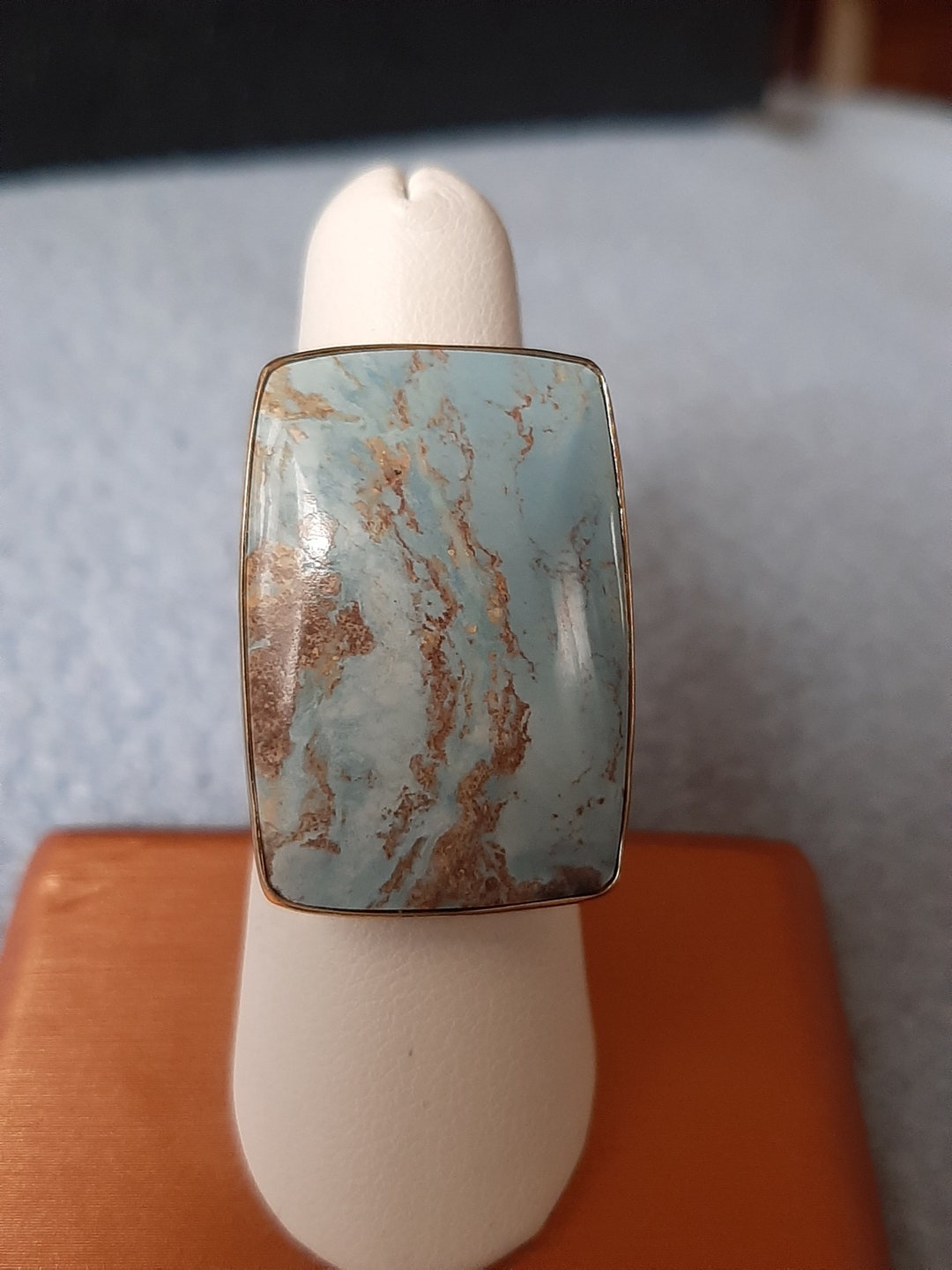 Adjustable Ring Adjustable Ocean Blue Lapis Ring Ocean Lapis - Etsy.de