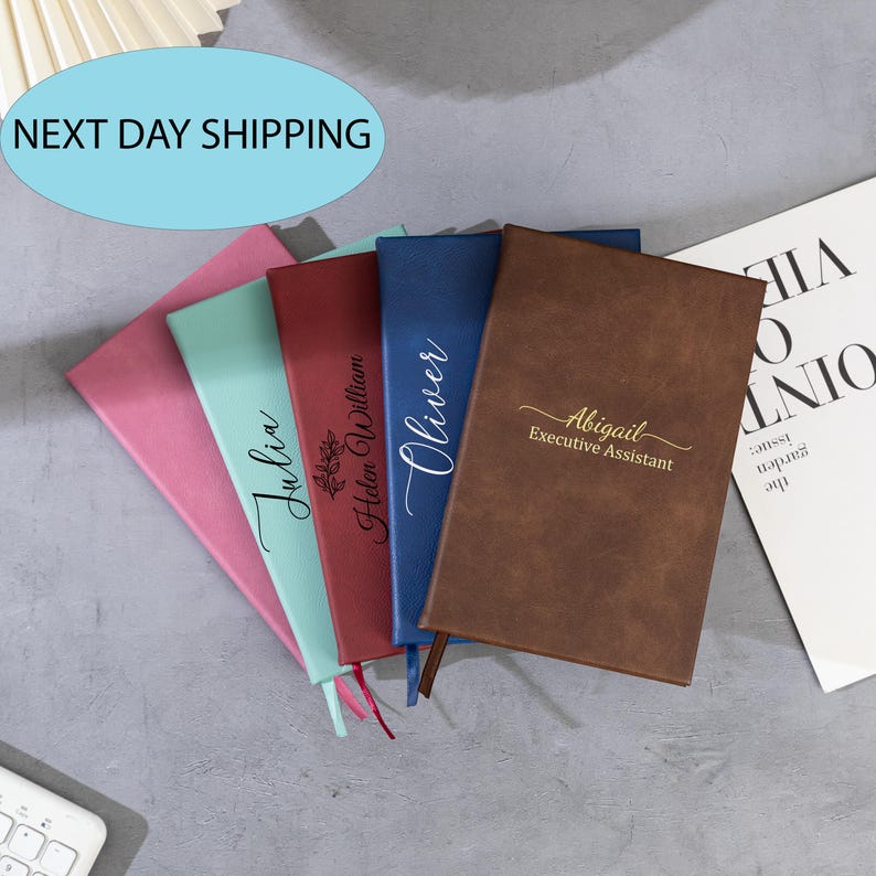 Personalized Leather Journal for Men and Women, Personalized Custom ...