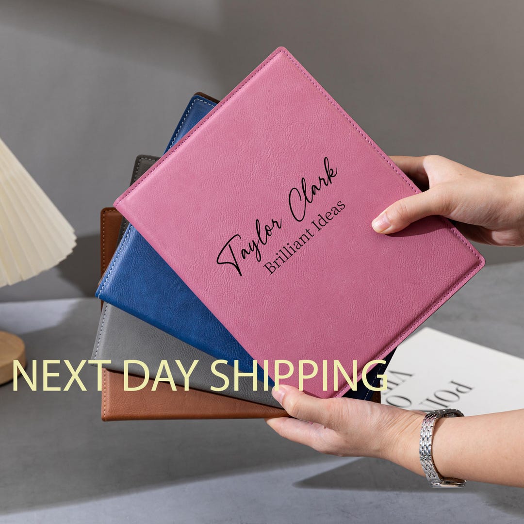 Personalized Portfolio, Engraved Leather Portfolio, Legal Pad Portfolio ...