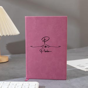 Personalized Leather Journal,customized Leather Journal, Journal With ...