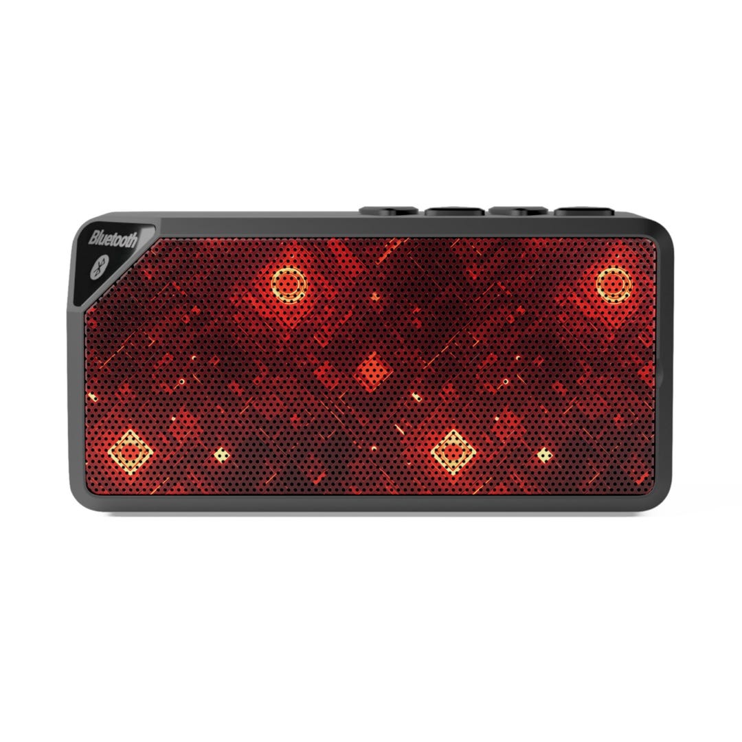Red Circuit Jabba Bluetooth Speaker, Powerful Sound Meets Futuristic ...