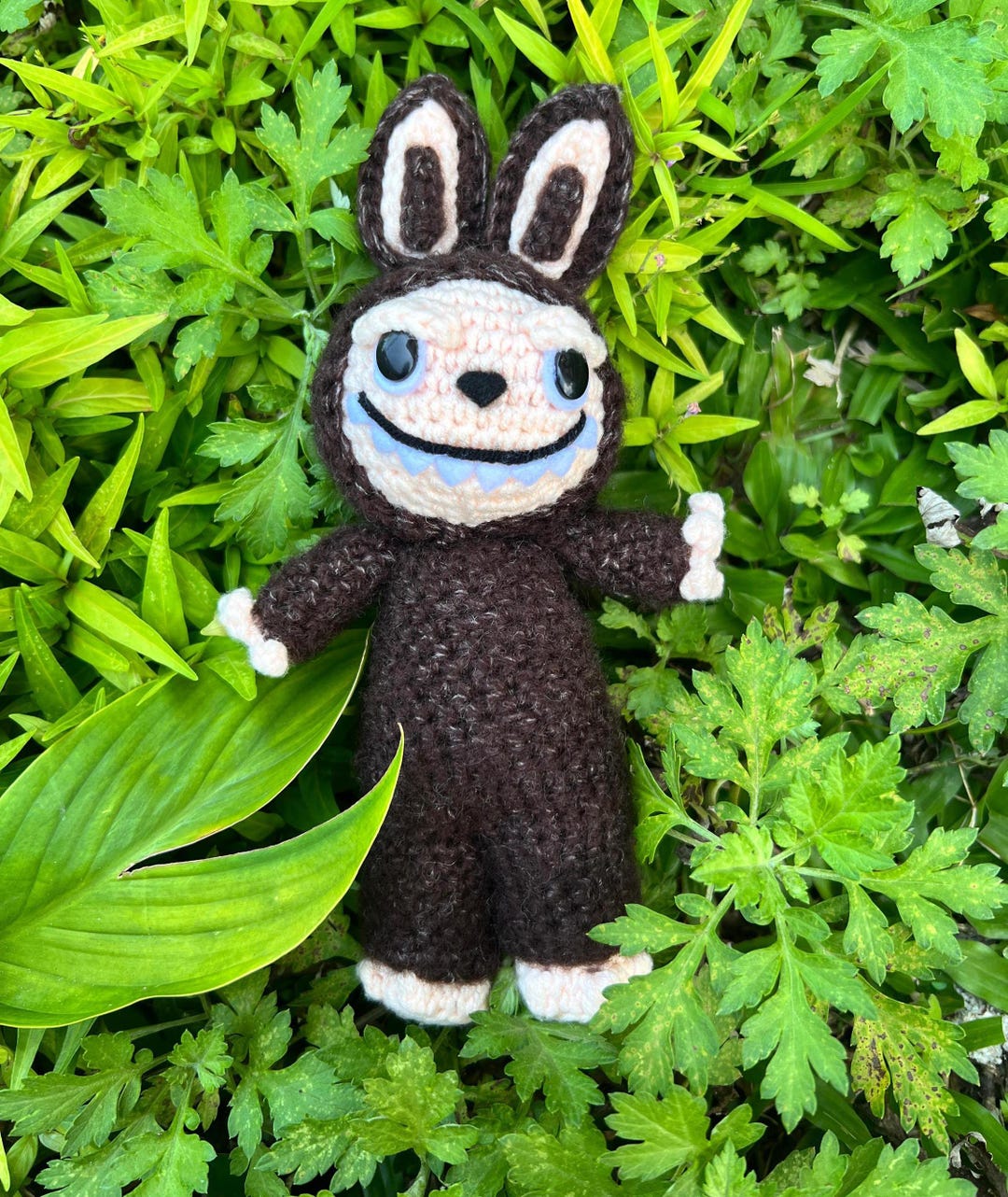 Crochet Labubu Plush, the Monsters, Girlfriend Gift, Kawaii Plushie ...