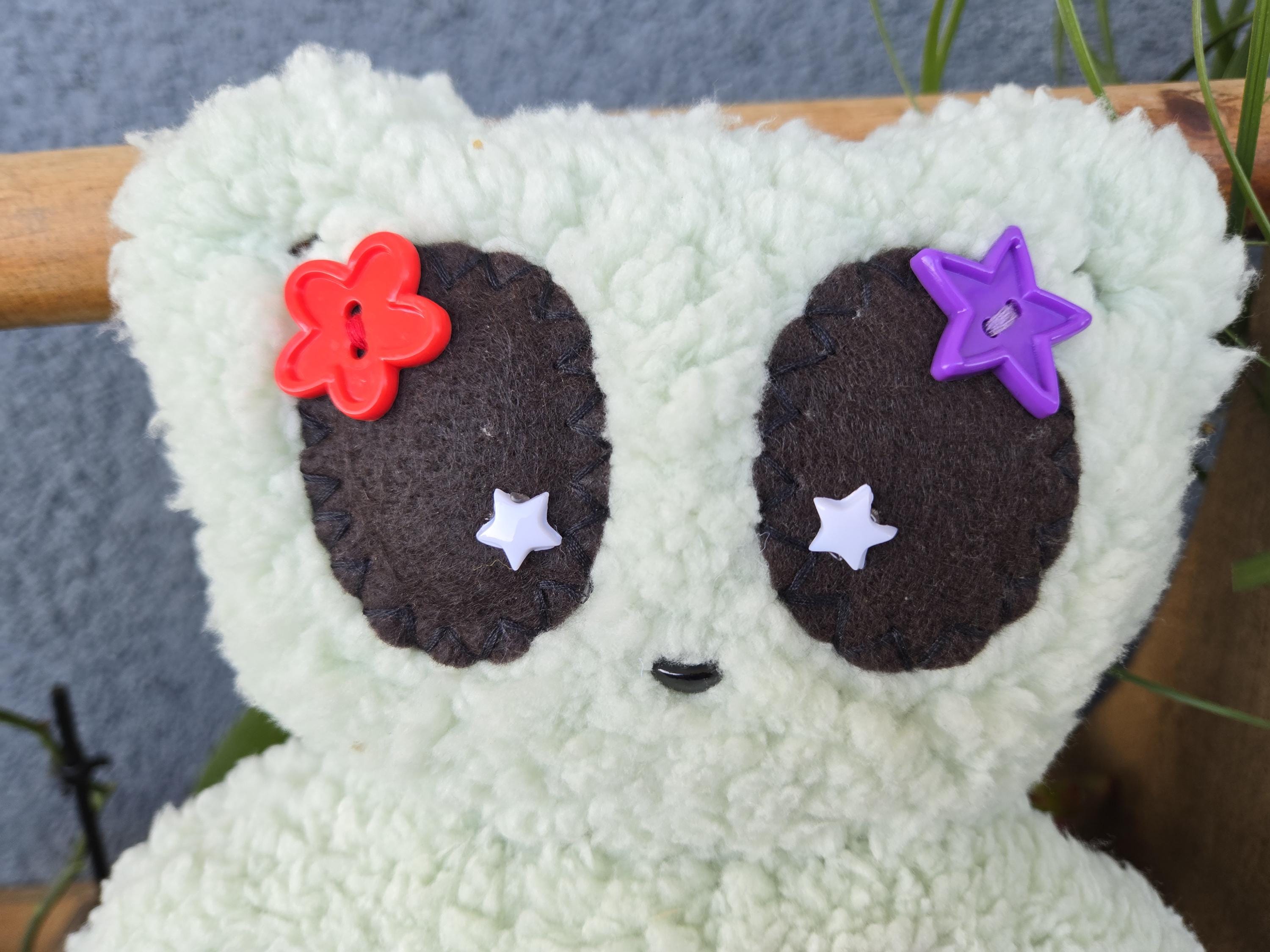 Curly Mint Teddy Bear - Etsy