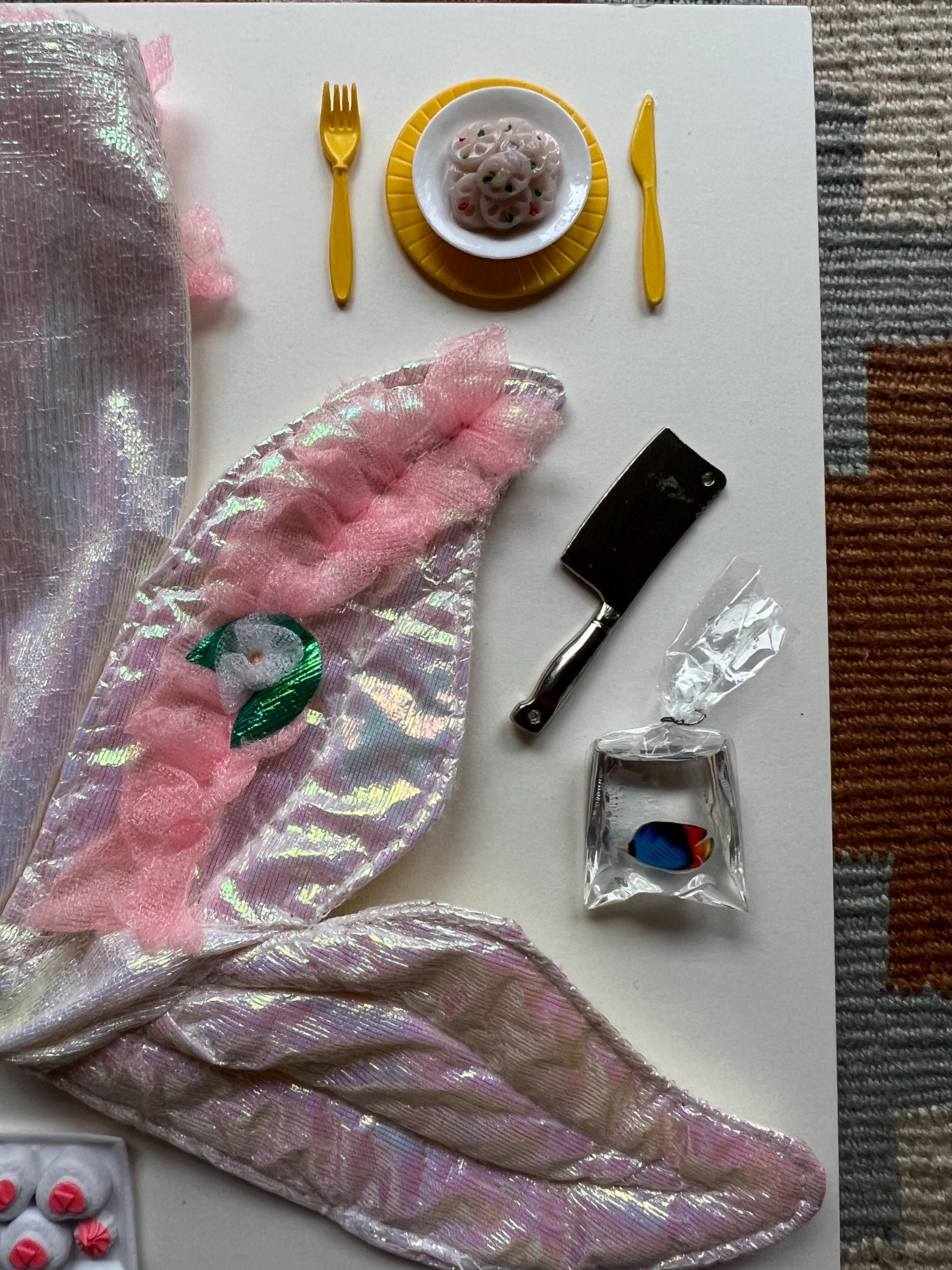 Shallow Boxes - Sashimi Mermaid Playset - Etsy