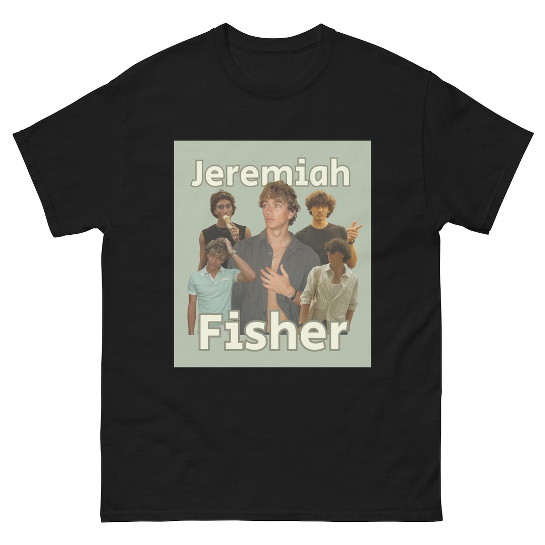 Jeremiah Fisher T-shirt the Summer I Turned Pretty Fan Merch Aesthetic ...