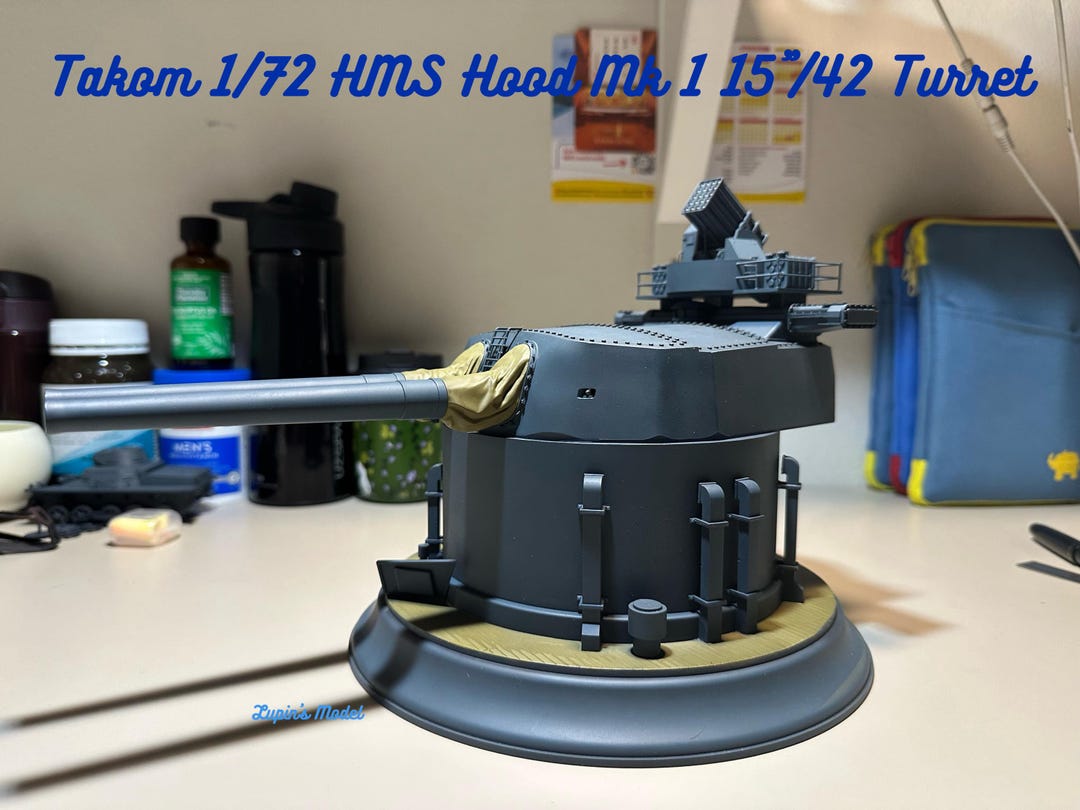 Takom 1/72 HMS Hood Mk 1 15”/42 Turret - Etsy
