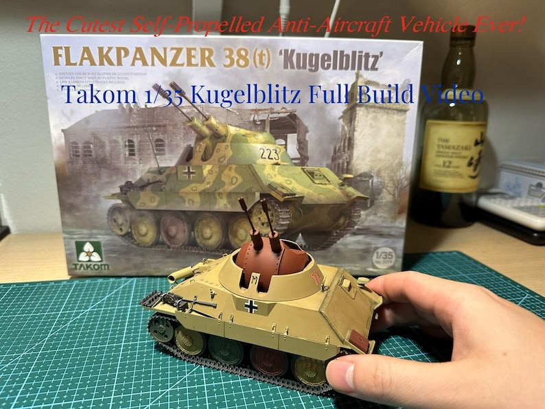 Takom 1/35 Flakpanzer 38(t) Kugelblitz - Etsy