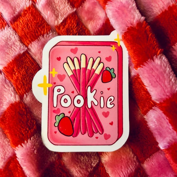 Pocky Sticker - Etsy