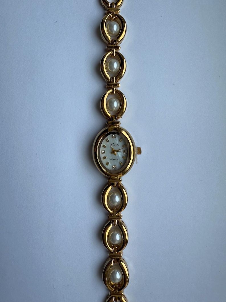 Gold and Pearls Watch - Etsy