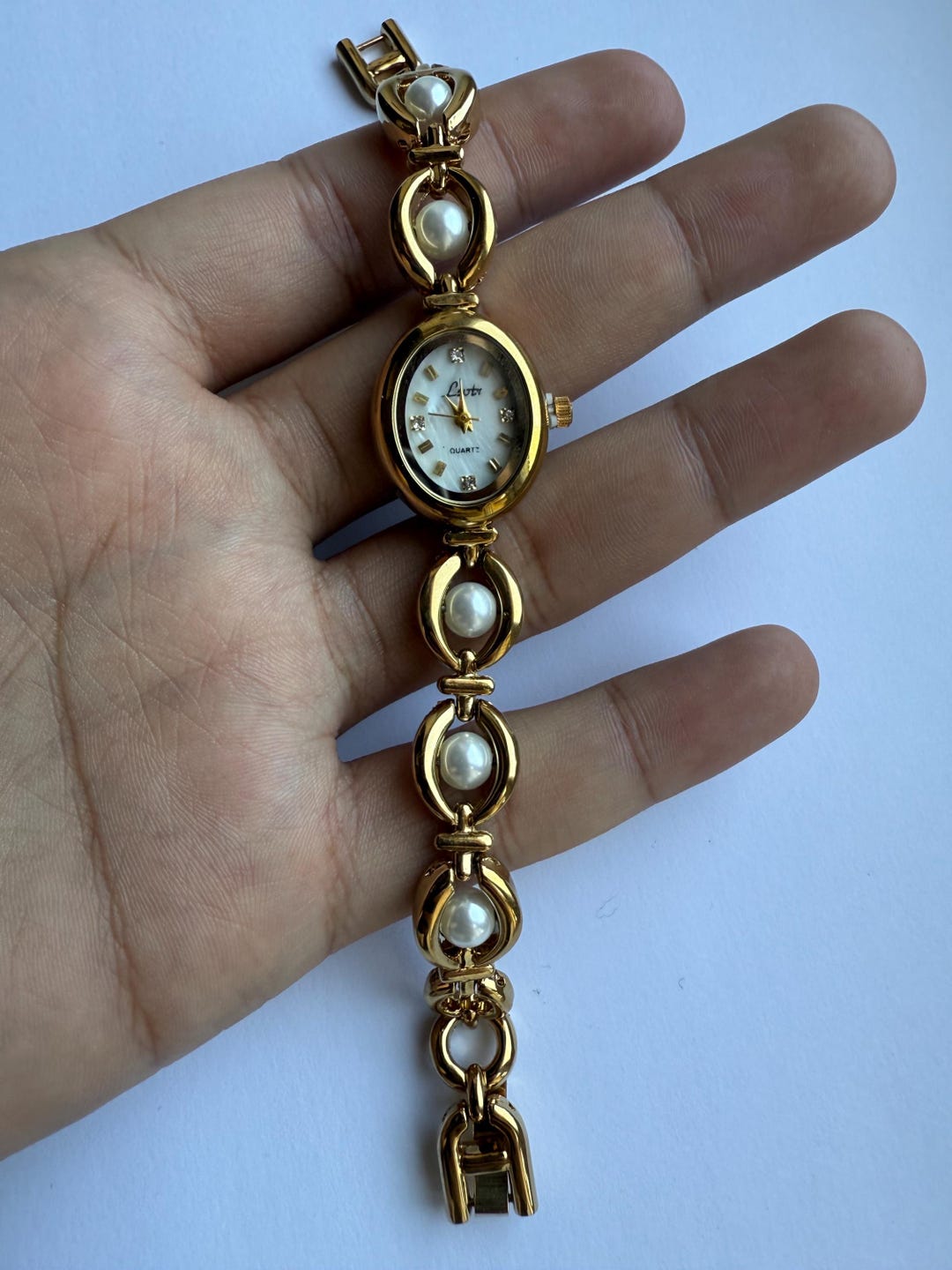 Gold and Pearls Watch - Etsy