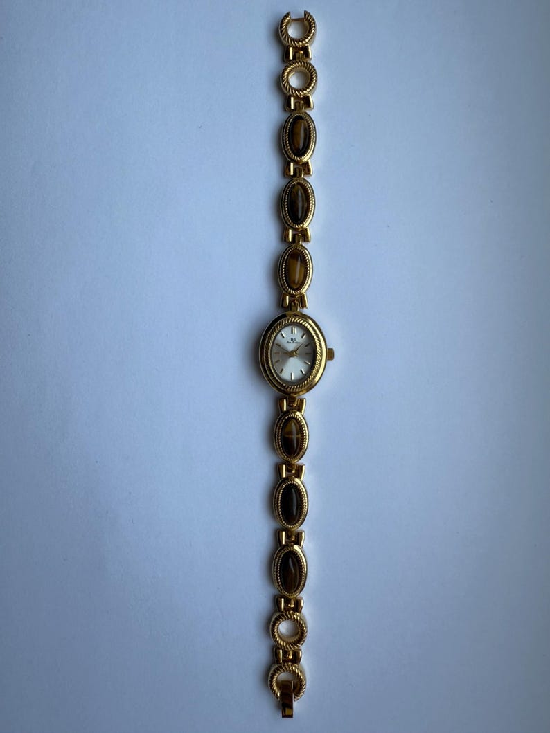 Gold Tiger Eye Stones Watch - Etsy
