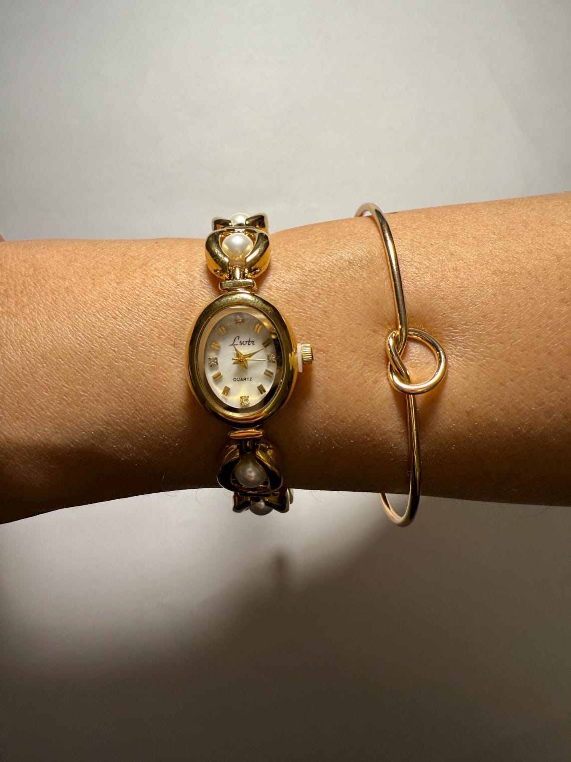 Gold and Pearls Watch - Etsy