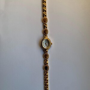 Gold Tiger Eye Stones and Ribbons Watch - Etsy