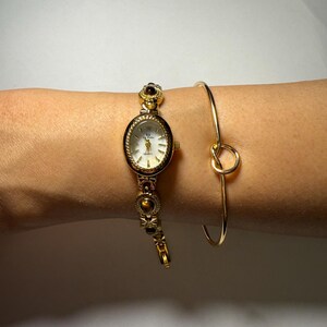 Gold Tiger Eye Stones and Ribbons Watch - Etsy