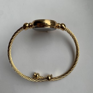 Gold Bangle Watch - Etsy