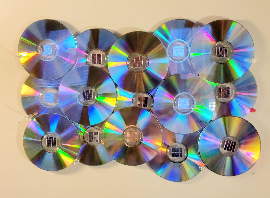 Upcycled Disco CD Mirror - Etsy