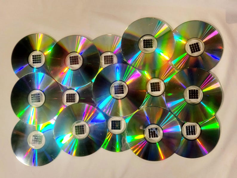 Upcycled Disco CD Mirror - Etsy