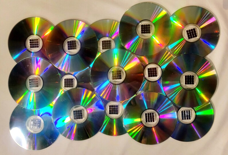 Upcycled Disco CD Mirror - Etsy