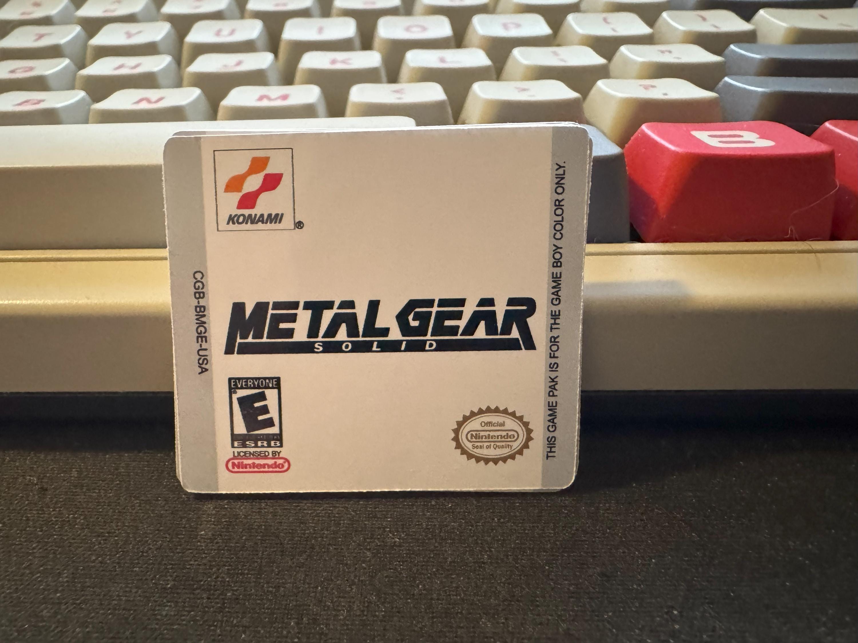 Gameboy Label Replacement (OEM Like) - Etsy