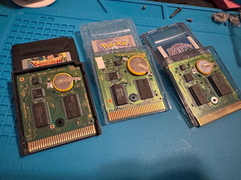 Game Cartridge Battery Replacement Service - Etsy