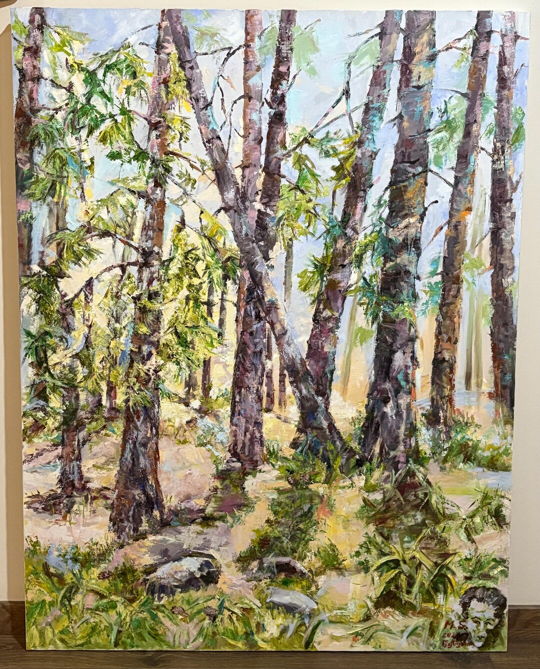 The Beautiful Trees of the Forest by Miriam Art - Etsy