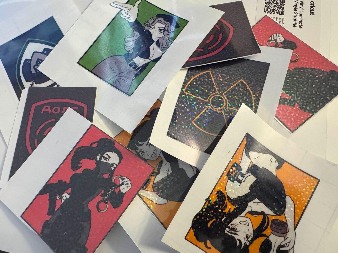 STALKER Transparent Holographic Decals (series 1) - Etsy