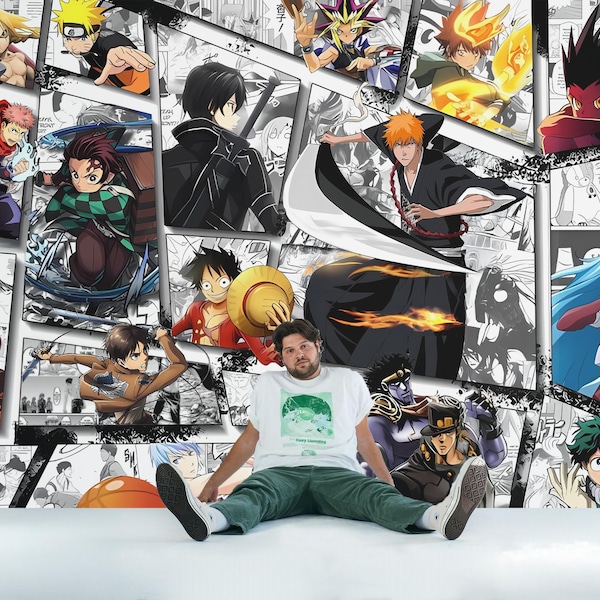 One Piece Mural - Etsy