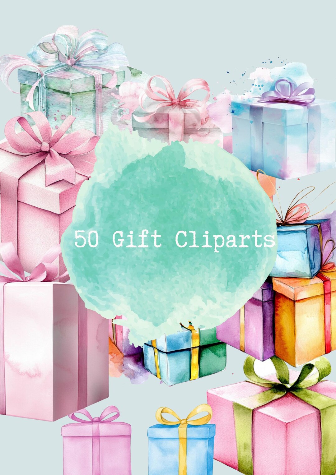 50 Stunning Gift Cliparts for Every Occasion - Perfect for Invitations ...