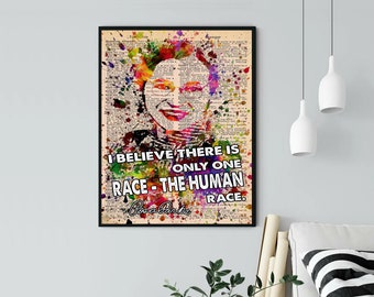 Human Race Poster - Etsy